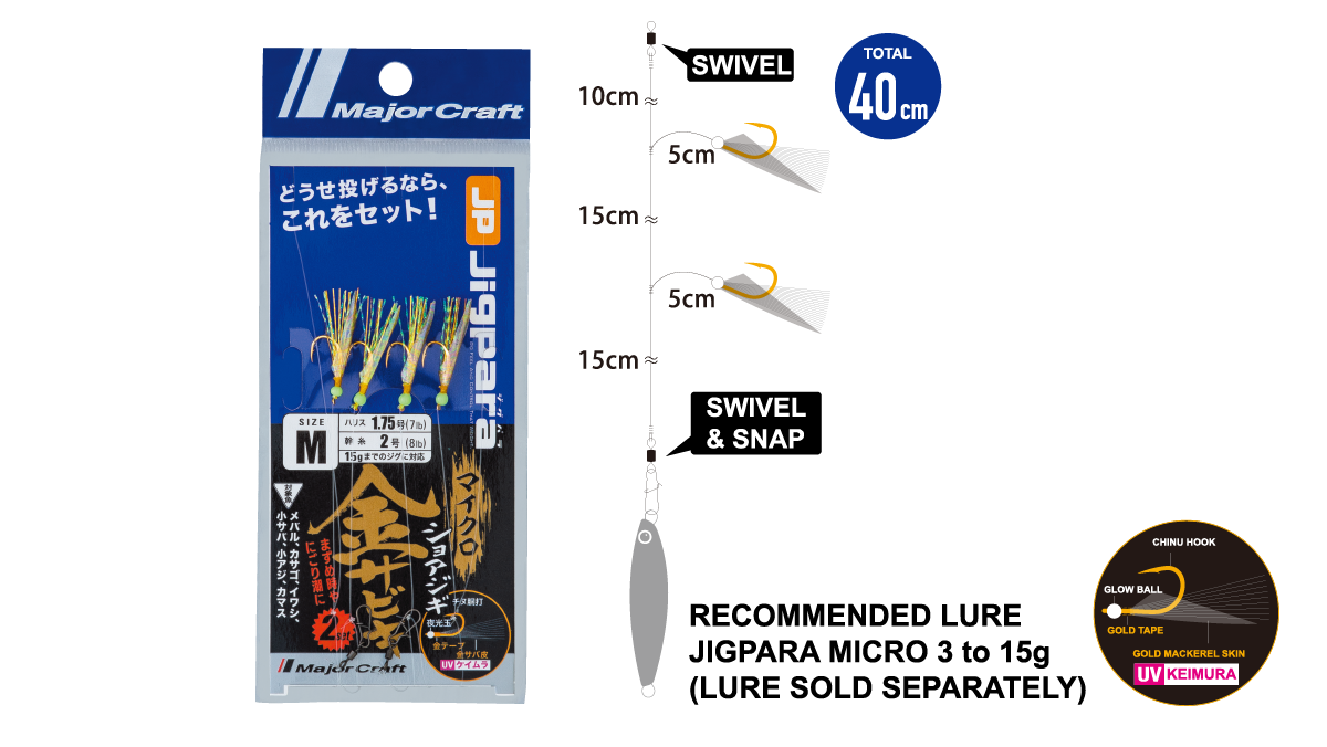 JIGPARA MICRO SABIKI - Major Craft Europe