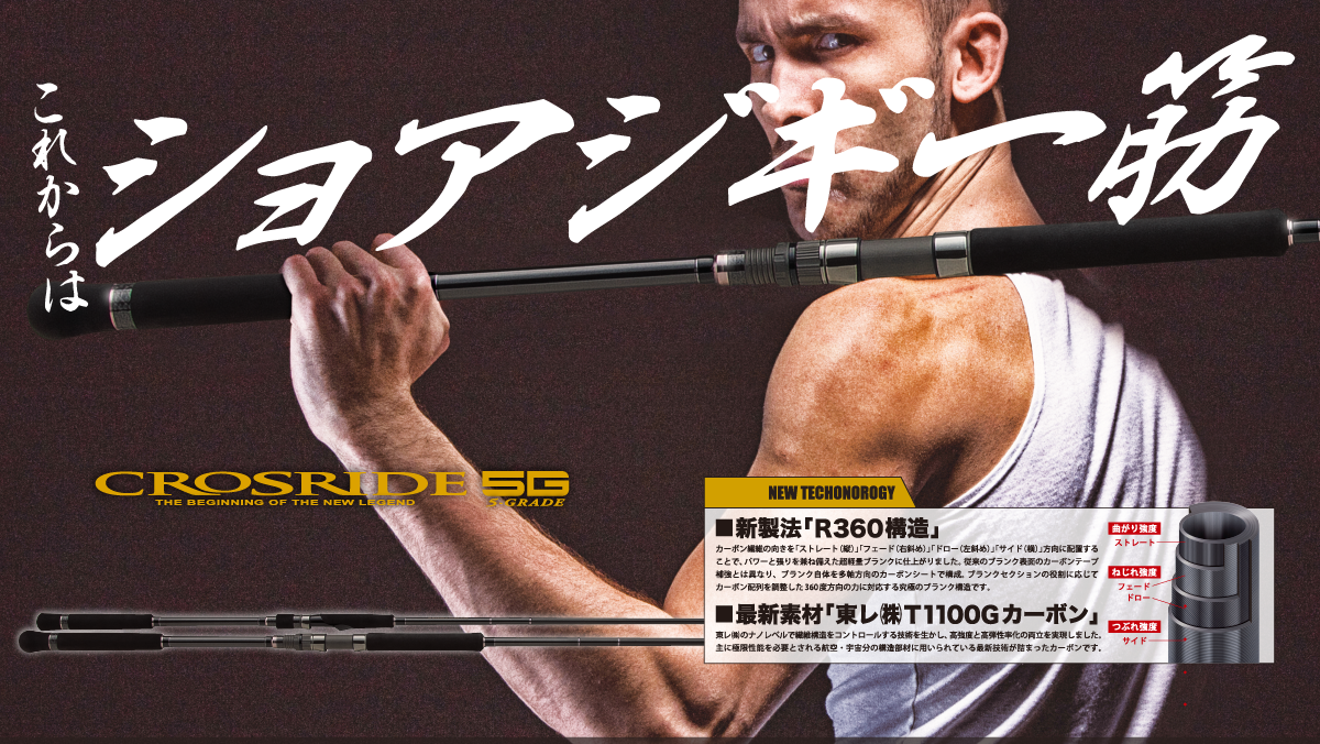 CROSRIDE 5G -SHORE JIGGING- Major Craft Europe